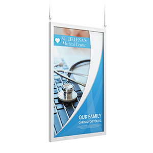 Hanging Sign Holders | Poster Frames | Exhibit Solutions